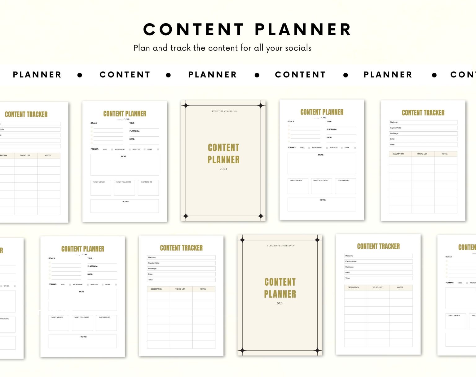 Content Planner | Social Media Planner | Plan all your social activity ...