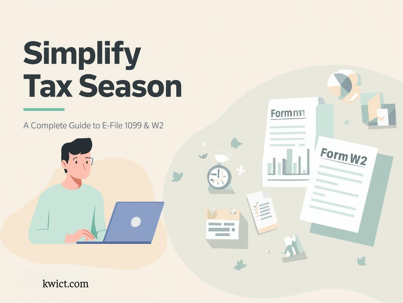 Simplify Tax Season: A Complete Guide to E-File 1099 & W2 - Kwict